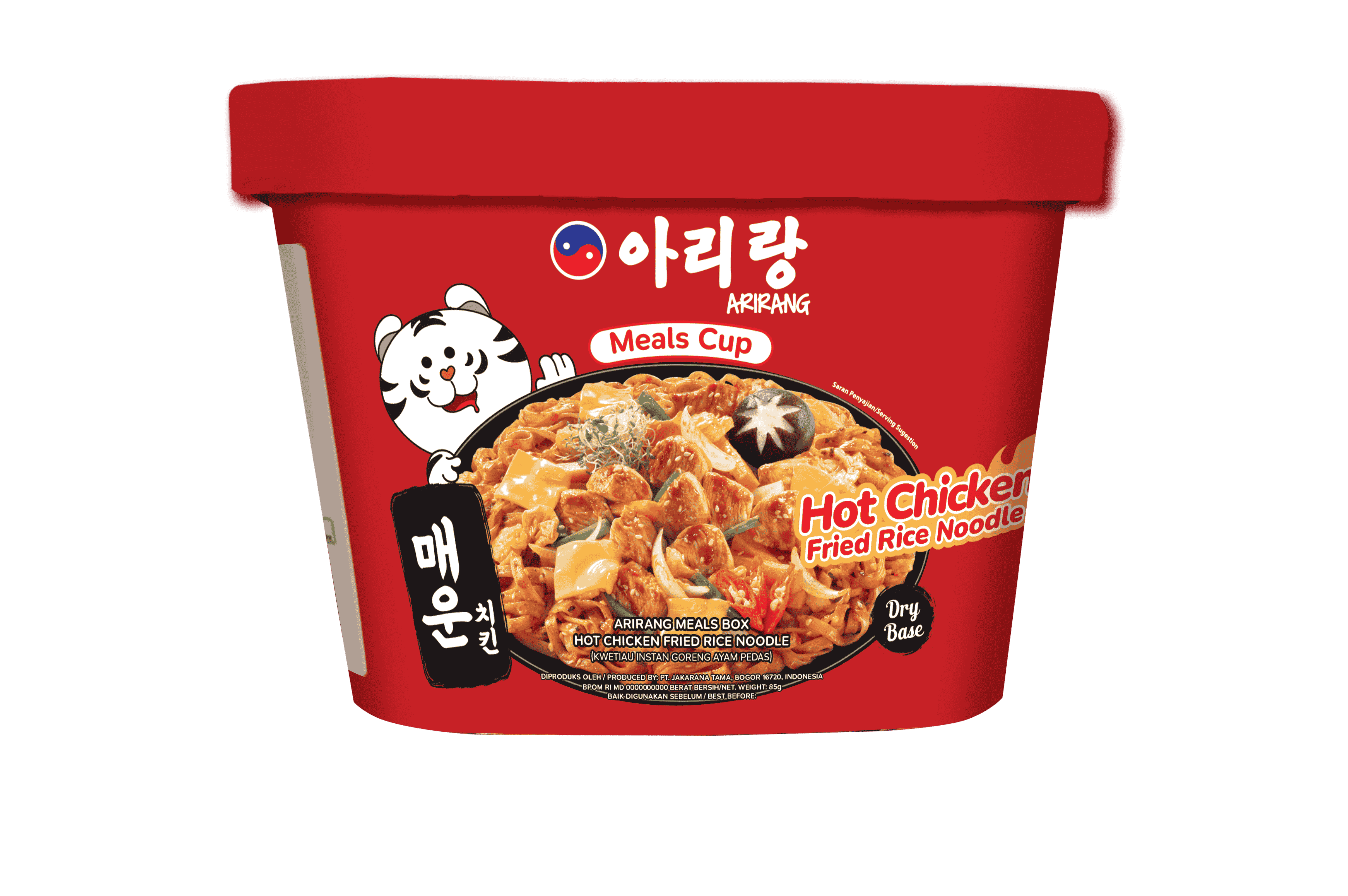 Arirang Meals Cup Hot Chicken Fried Rice Noodle
